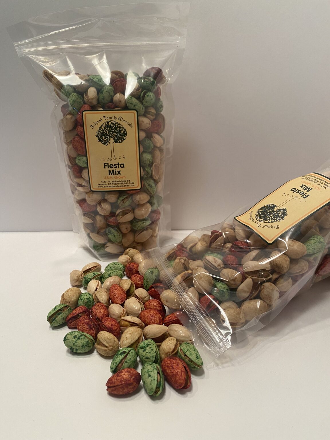 Fiesta Pistachio Mix (1lb) - Schaad Family Almonds